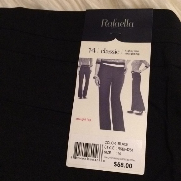 Rafaella | Pants & Jumpsuits | Rafaella Classic High Rise Straight Leg ...